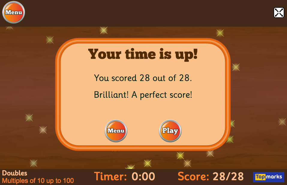 Mia @ Panmure Bridge School: Hit the button game