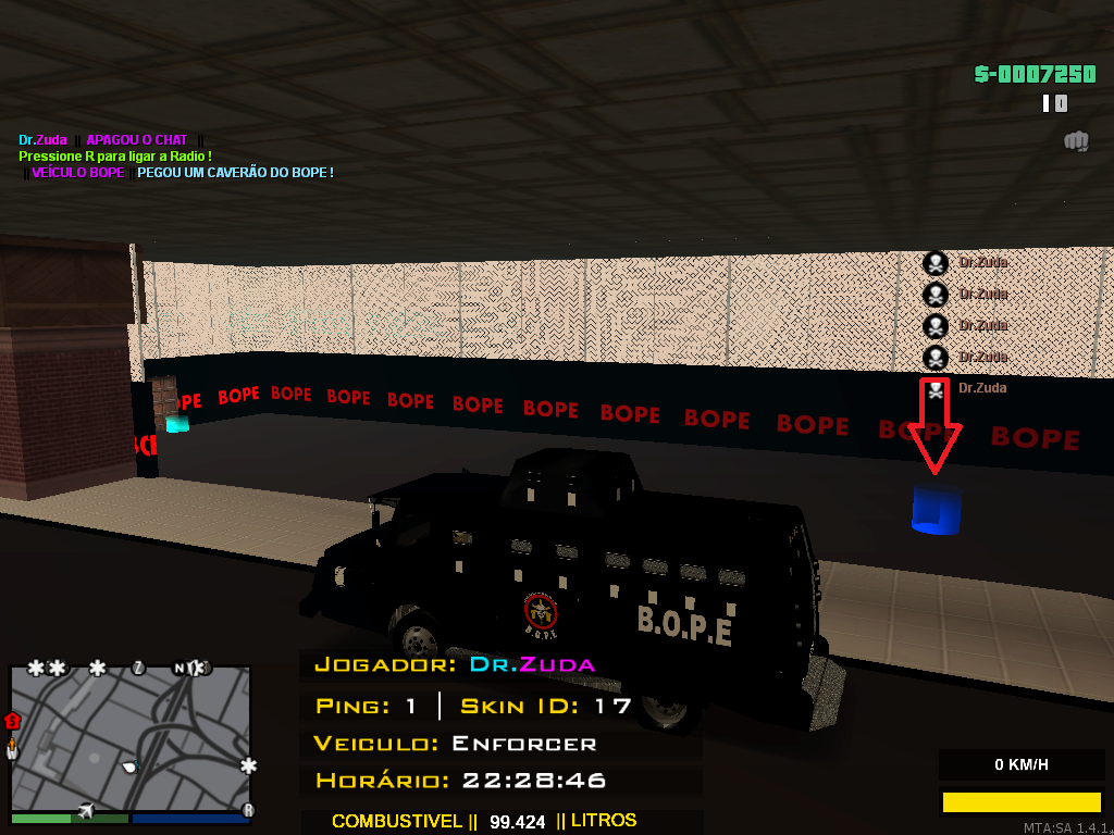 Respwan Carro BOPE - MTA Brasil