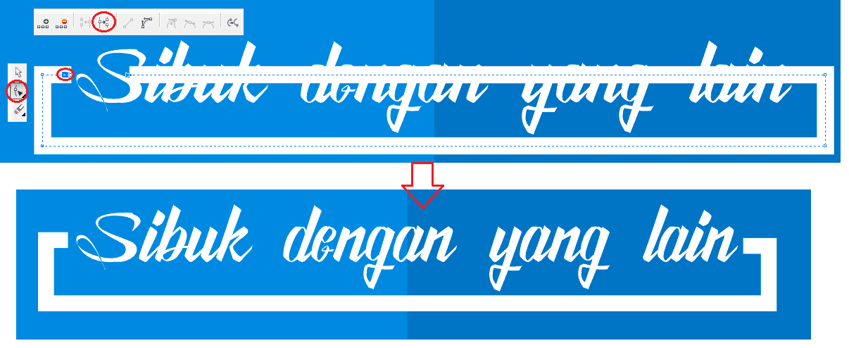 Cara Membuat Design Typography di CorelDRAW - Belajar Bersama