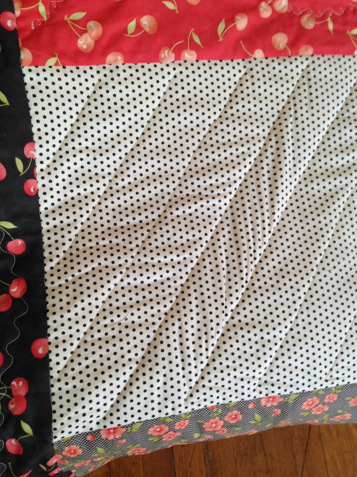 Sewing Machines and Crafting Routines: Rosy Quilt