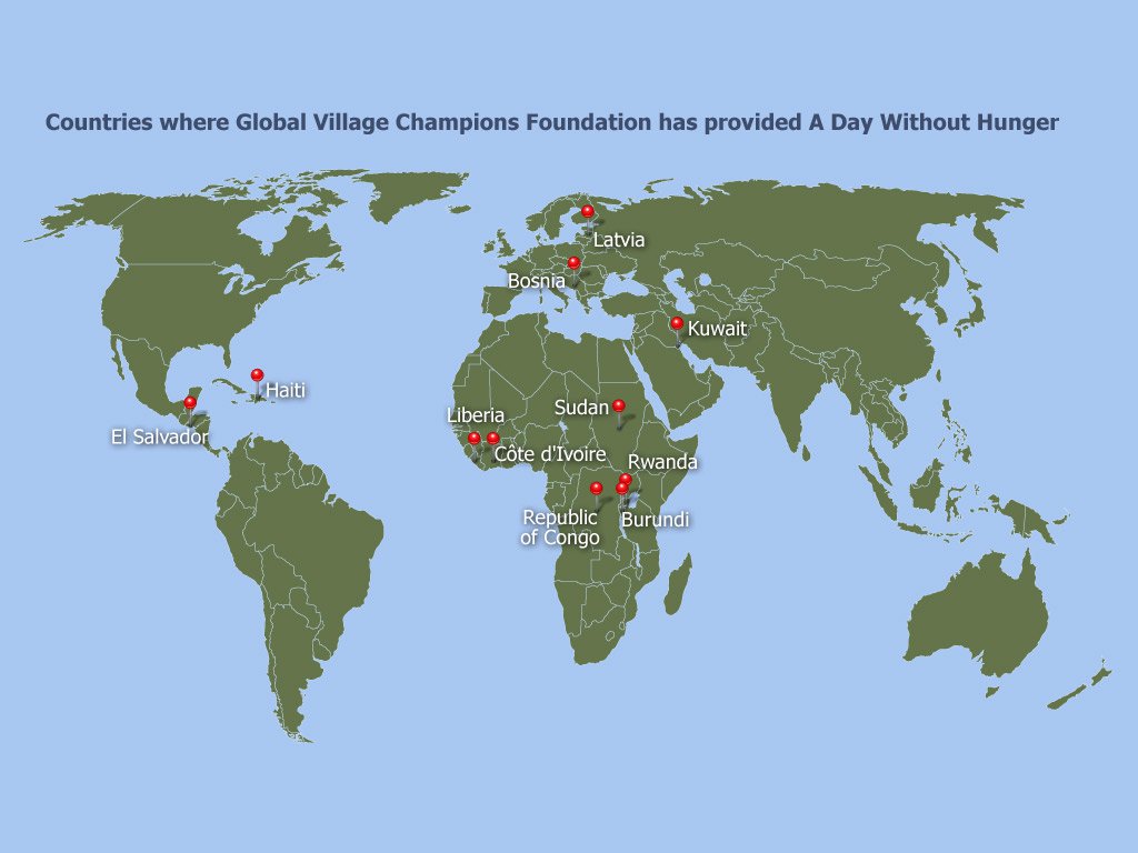Global Village Champions Foundation: World Hunger - Josette Sheeran ...