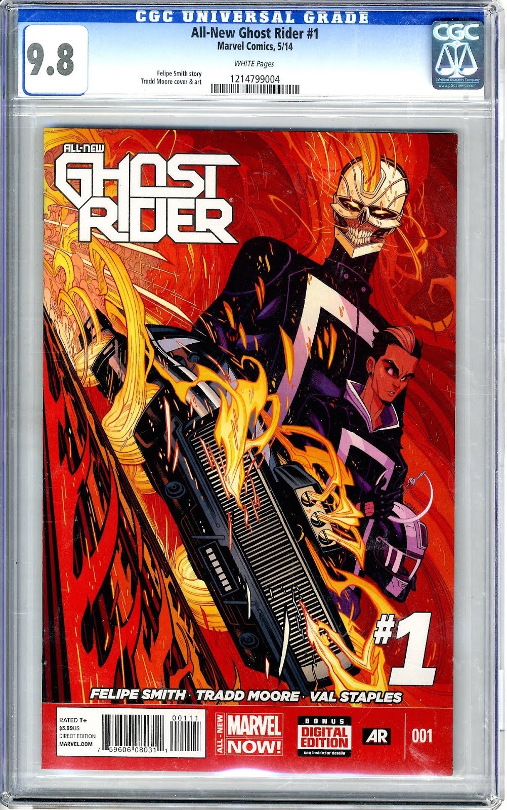 Graded Key Comics: All-New Ghost Rider #1