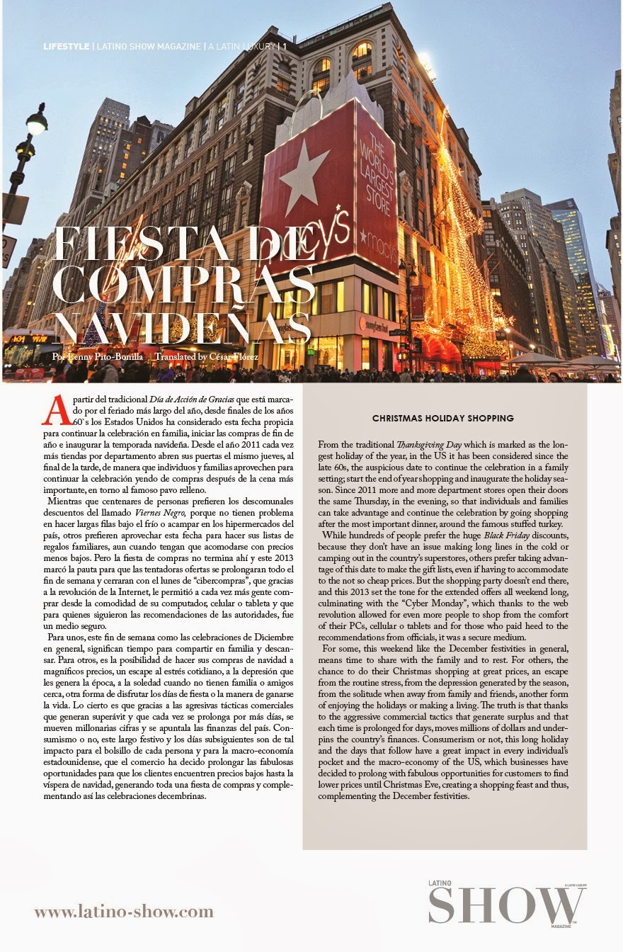 LATINO SHOW MAGAZINE CHRISTMAS HOLIDAY SHOPPING latino-show-magazine-christmas-holiday-shopping