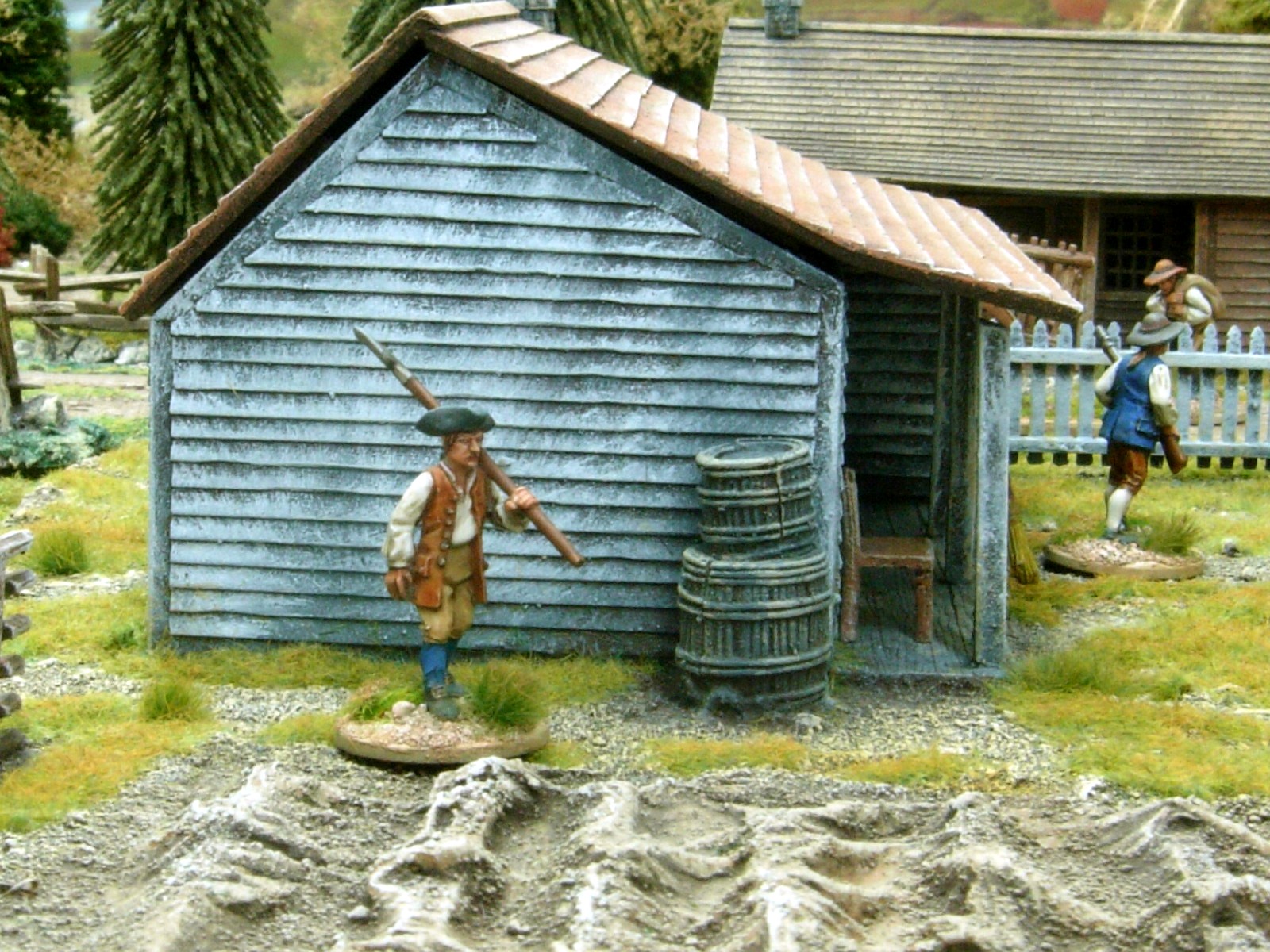 Wargaming with Silver Whistle: AWI Perry Buildings and Minden ...