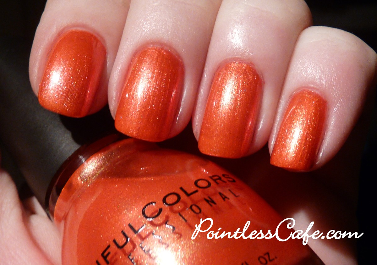 Day Eight of Sinful Colors Swatch Fest - Tapping Nails | Pointless Cafe