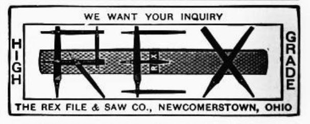 American Made Files: Rex File Co., Rex File & Saw Co.
