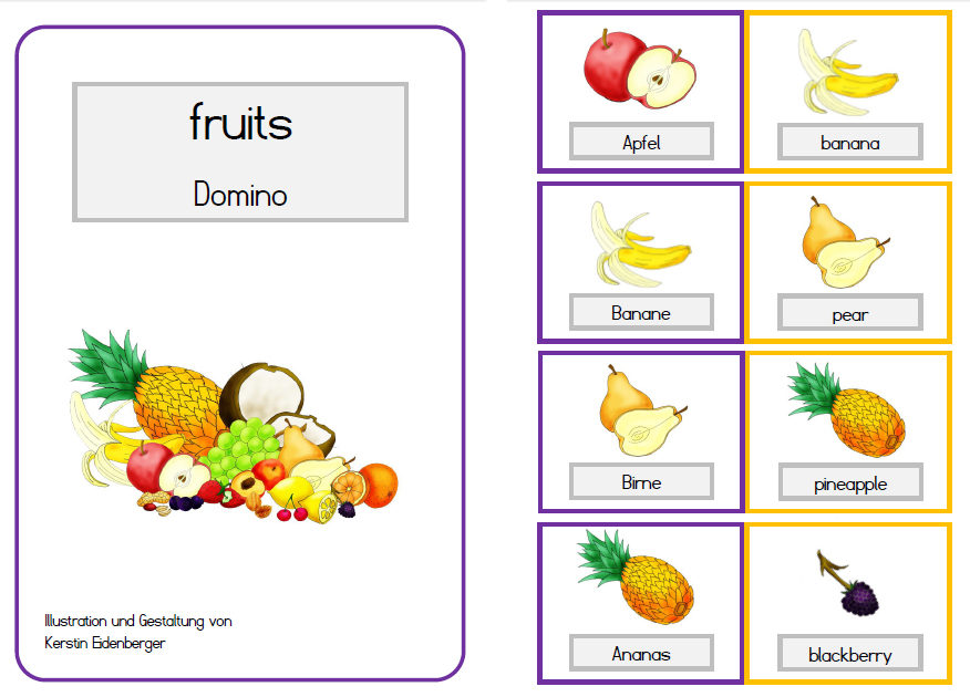 Kerstins Krabbelwiese: Fruits