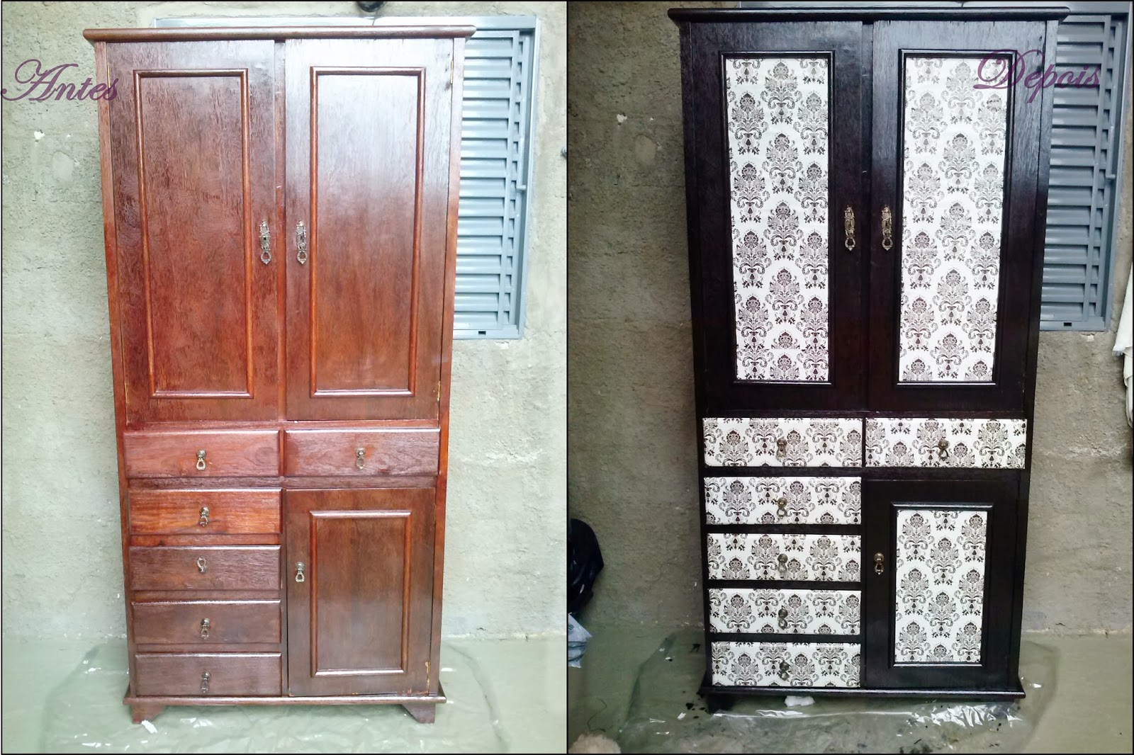 Infinitas Possibilidades - Blogger: Reformando Guarda Roupa