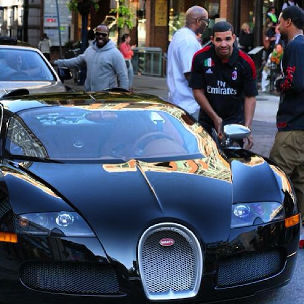 Car Show Bernie: Drake struggles to start his Bugatti Veyron