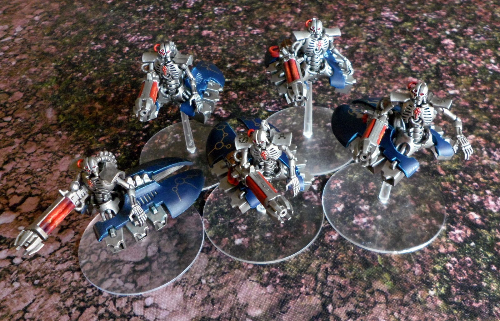 WeeMen: Necron Destroyer #5 w/ Gauss Cannon