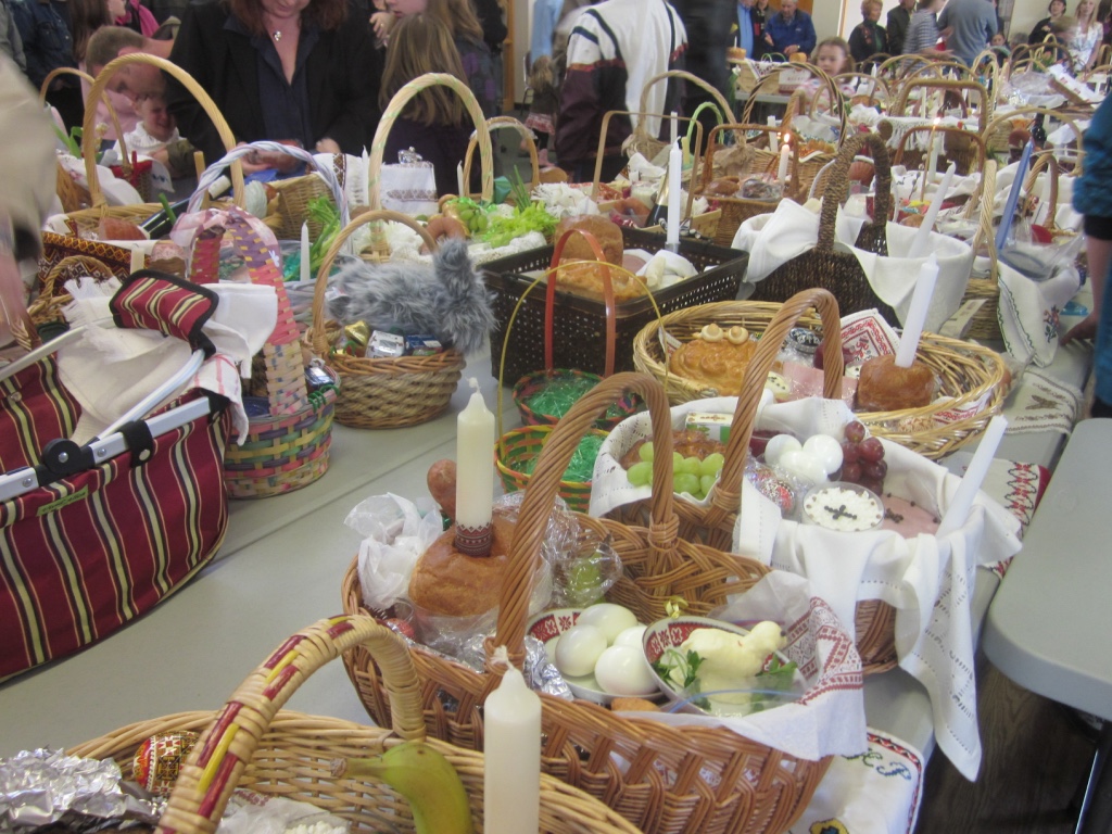 Here and There: How to put together a Traditional Easter Basket