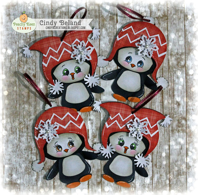Cindy's Scraptastic Designs: Fun Penguin Tags!!!! Peachy Keen Stamp ...