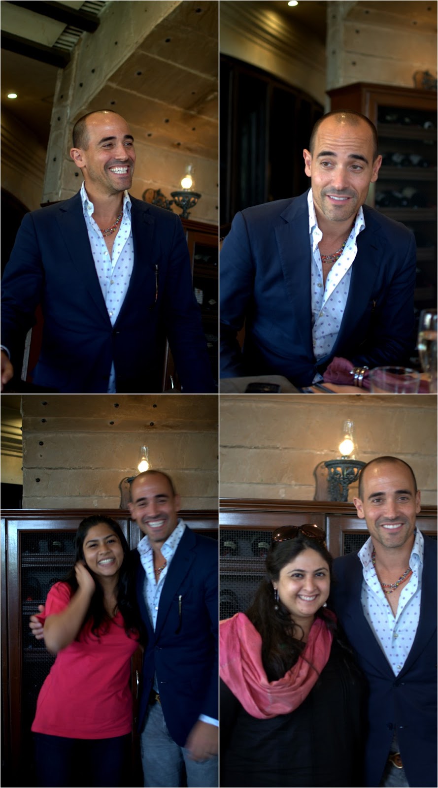 interacting with a foodie dad, a celebrity chef and an actor | David ...