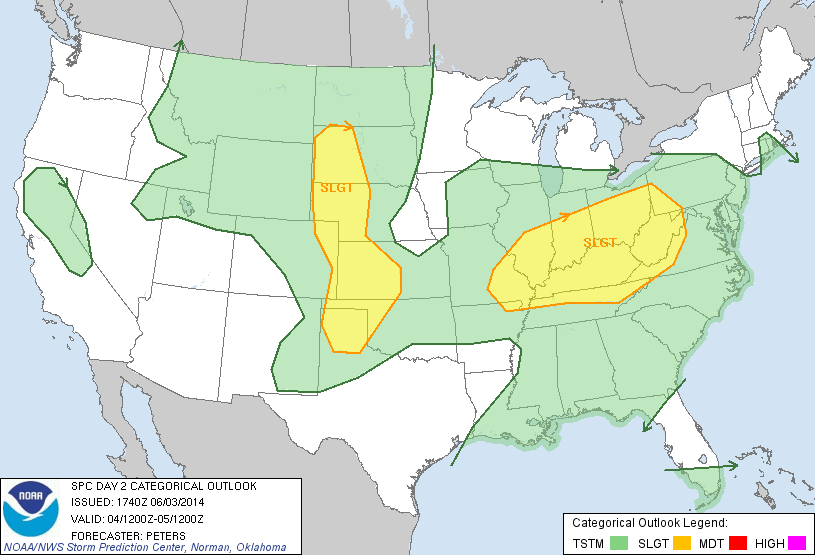Stuck In The Buckosphere: Severe weather expected for Ohio