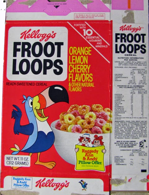 Cereal Boxer: Froot Loops 1981
