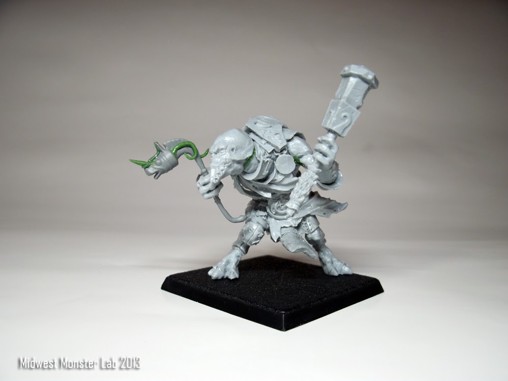 Monster Lab Miniatures: A Fimir Showcase: Command Model Conversions