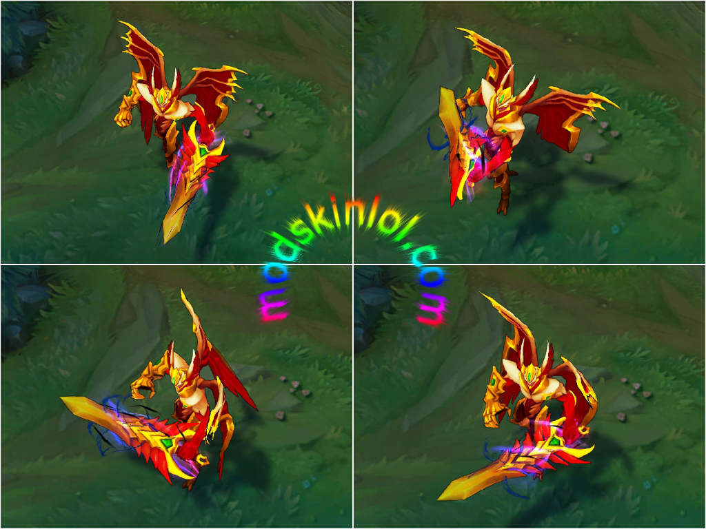 Mod Skin Aatrox Rainbow