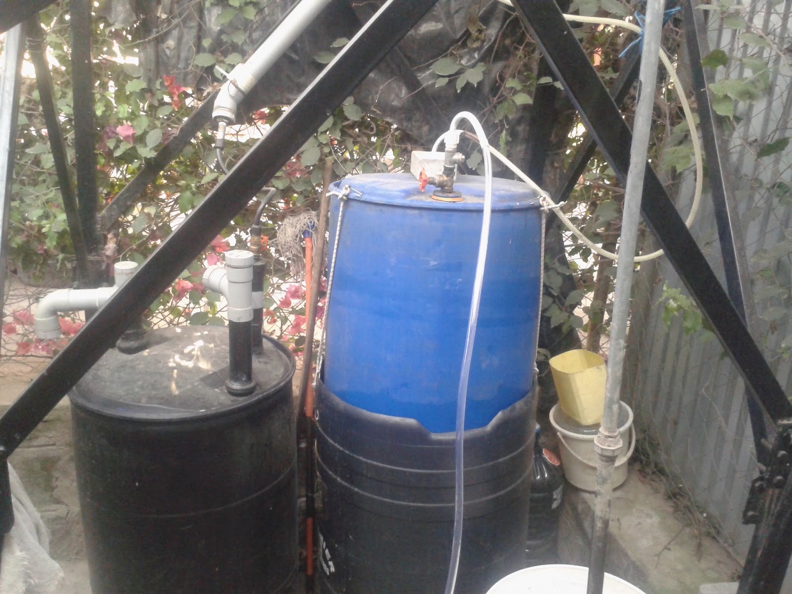 200ltr Backyard Compact Biogas Digester: My compact biogas dragon!