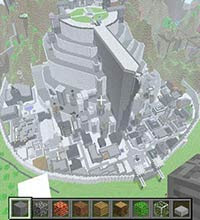 minecraft: Minecraft-Como fazer trilhos trilhos booster e como ativalos