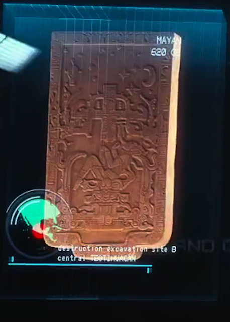 Alien Explorations: Prometheus: Mayan 'star-map' tablet