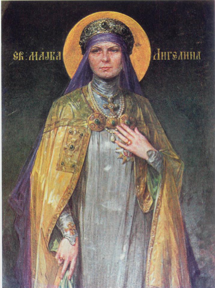 ORTHODOX CHRISTIANITY THEN AND NOW: Saint Angelina of Serbia (+ 1520)
