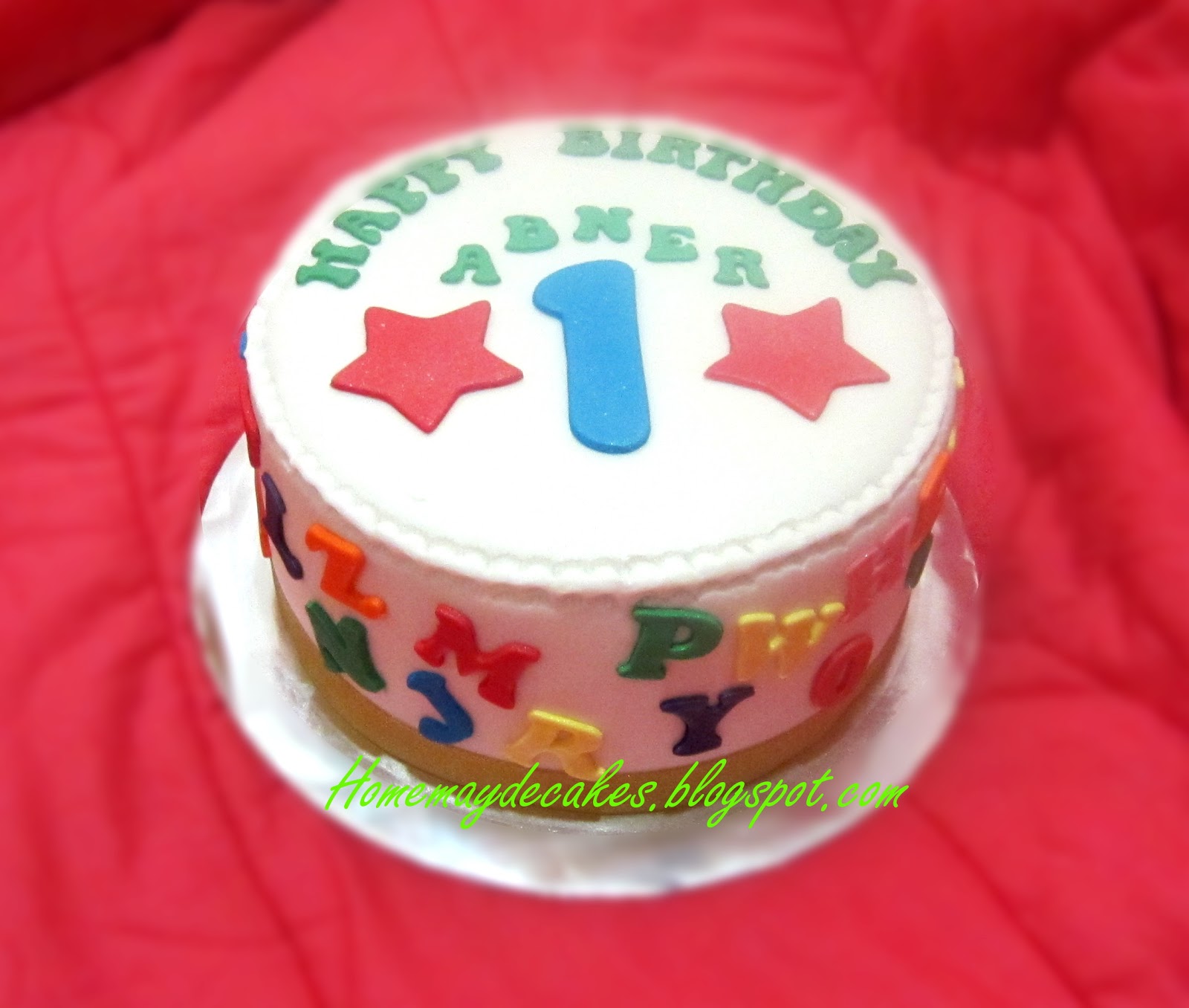 Home May'de Cakes: The Making: ABC Blocks Birthday Cake