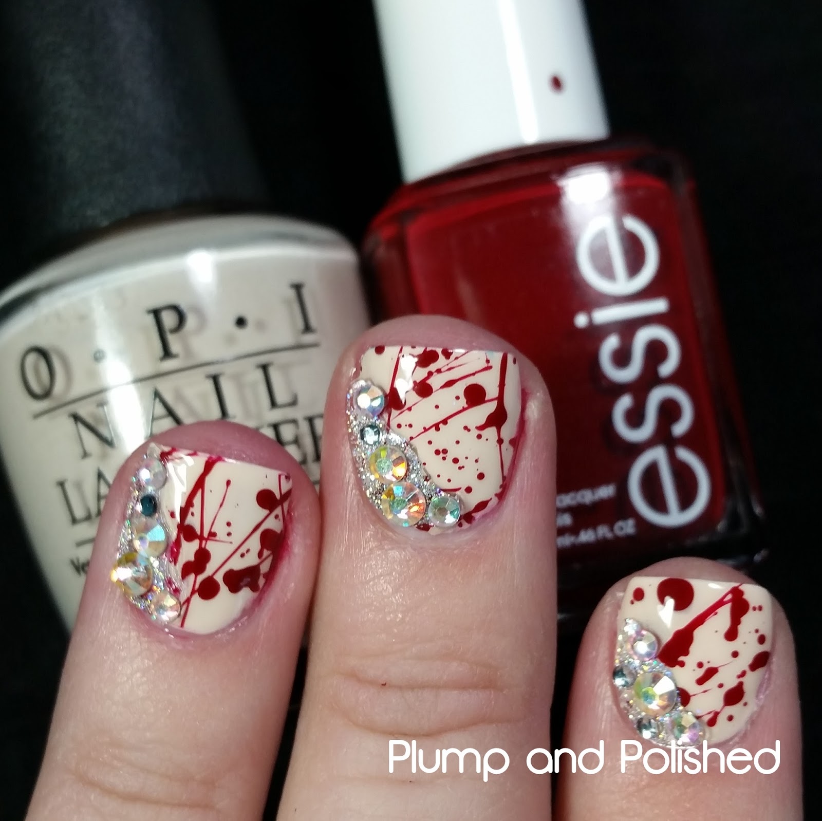 Plump and Polished: American Horror Story Inspired Nail Art - Elizabeth ...