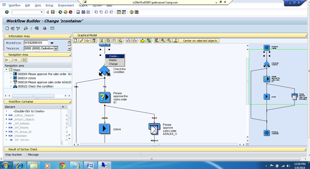 An Sap Consultant Sap Workflow Multiple Condition Step Type