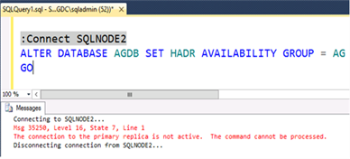 SQL Troubleshooting: About the Error 35250