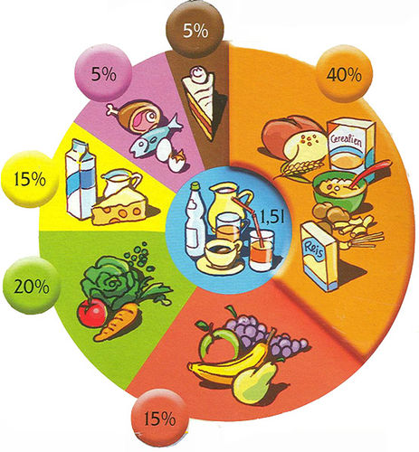 "COLE Y CIENCIA": La rueda de los alimentos