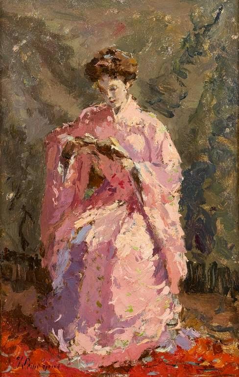 Reading and Art: Adrien-Jean Le Mayeur