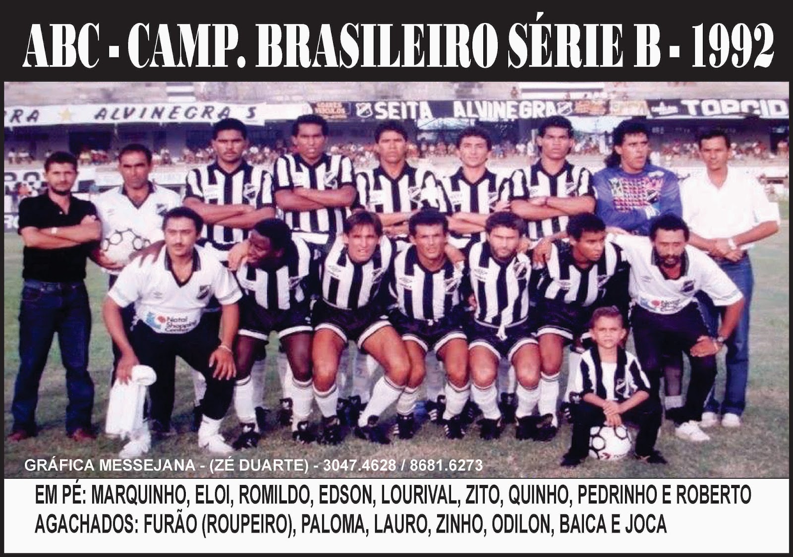 Blog do Zé Duarte: ABC FUTEBOL CLUBE - NATAL - RN.