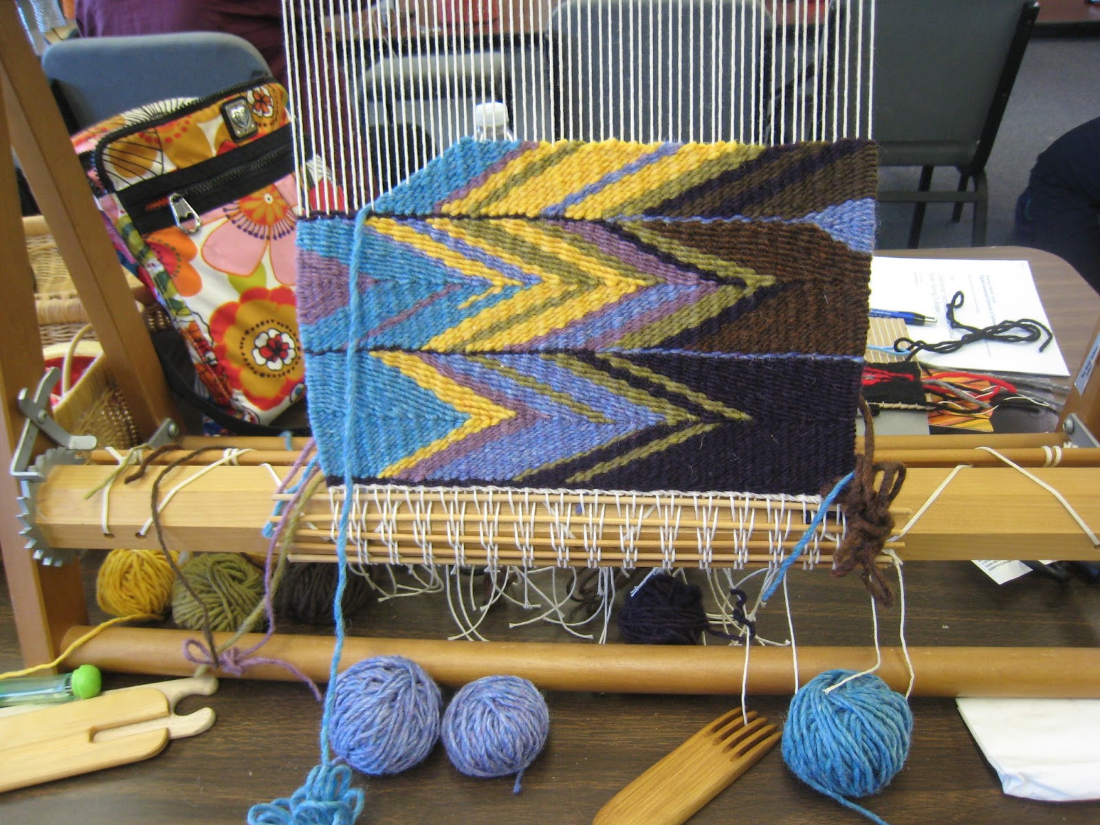 Growing a Tapestry: Wedge Weave Woman