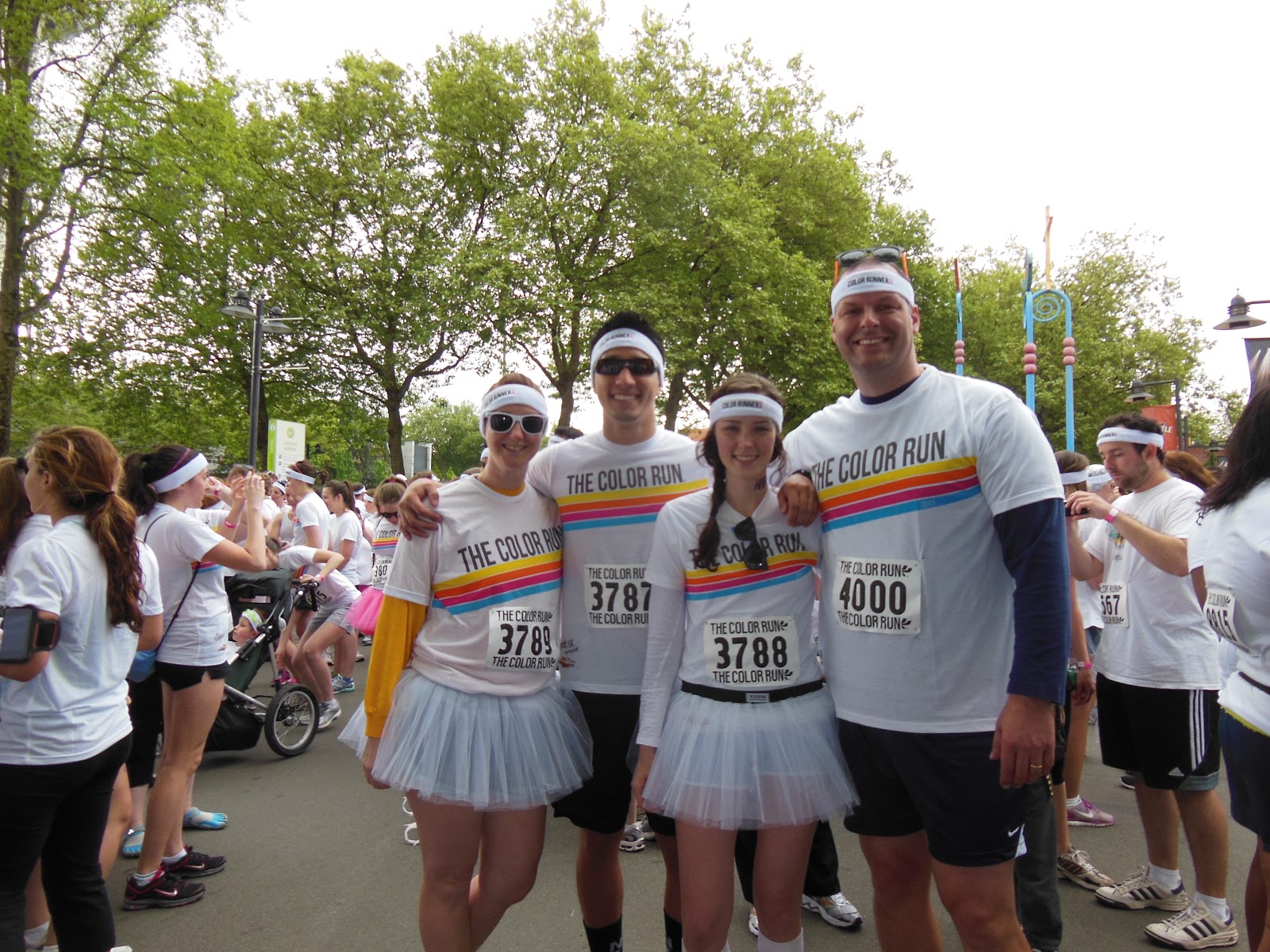 Williams Family: Color Run~ Mother's Day