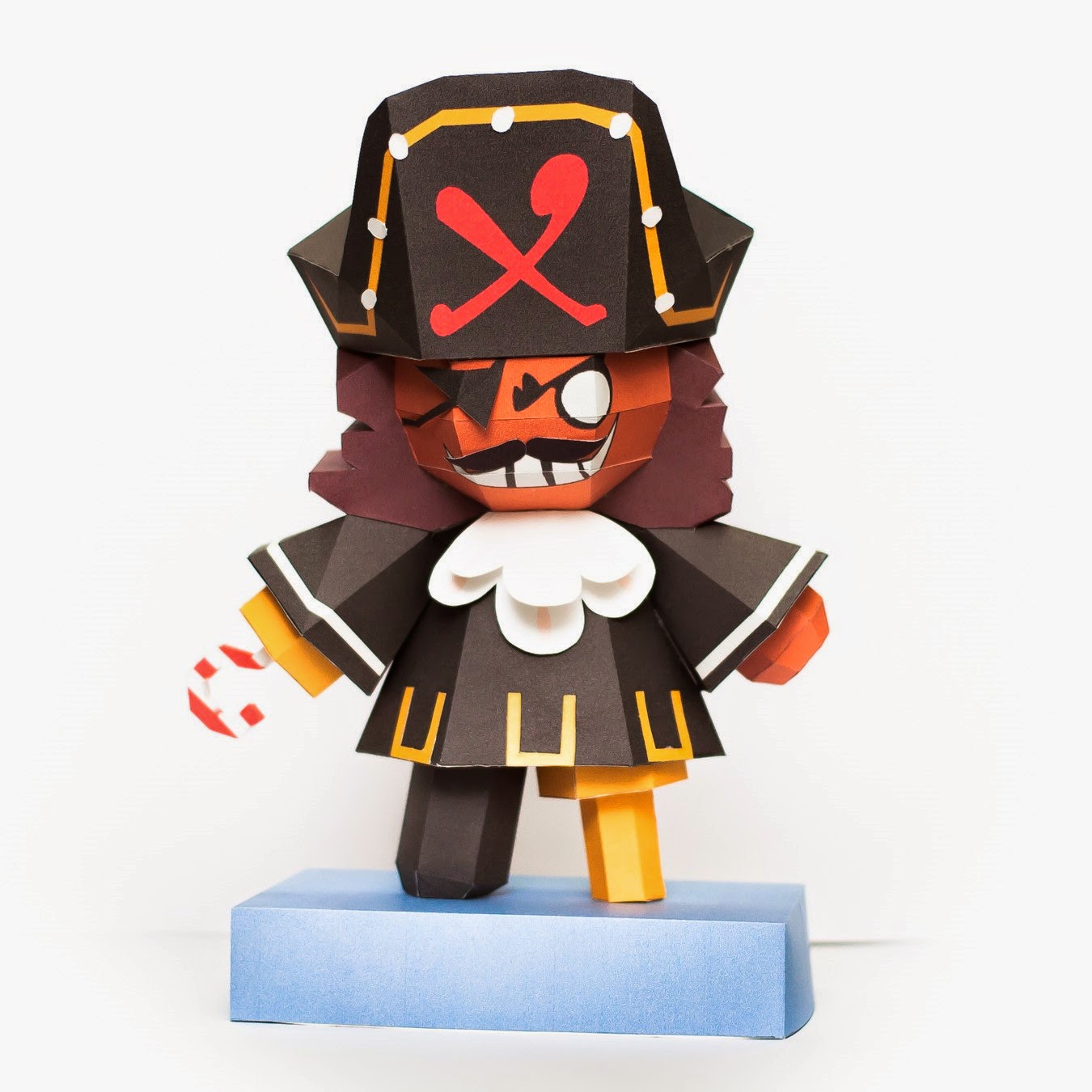 Cookie Run Pirate Cookie Papercraft | Papercraft Paradise | PaperCrafts ...