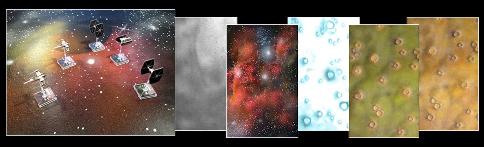 Hobby Before I Die!: Star Wars X-Wing Miniatures Game - Space Gaming Mats