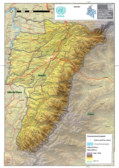 estados colombianos: Quindio