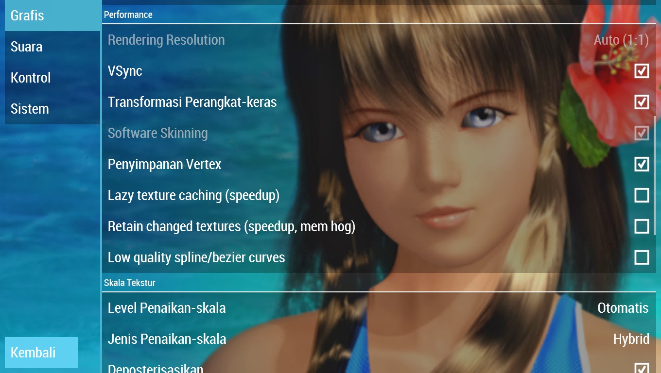 Setingan Grafik Terbaik Dead or Alive Paradise PPSSPP | ANIME MOVIE ...