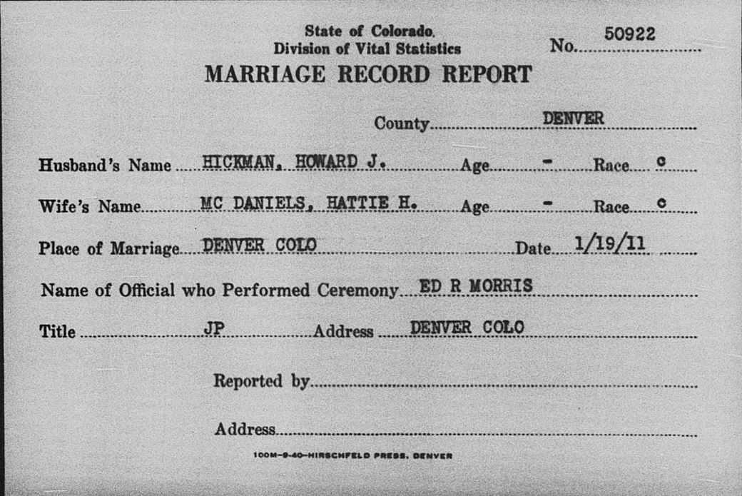 Jeannette's take on life: Actress Hattie McDaniel’s Marriages 1. Howard ...