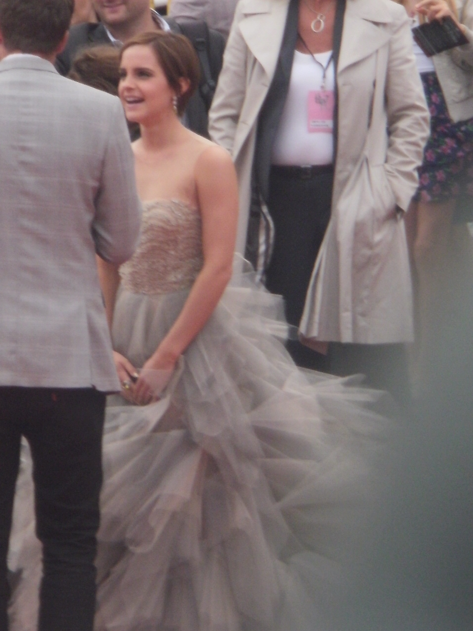 Bonnie Wright Wedding Dress