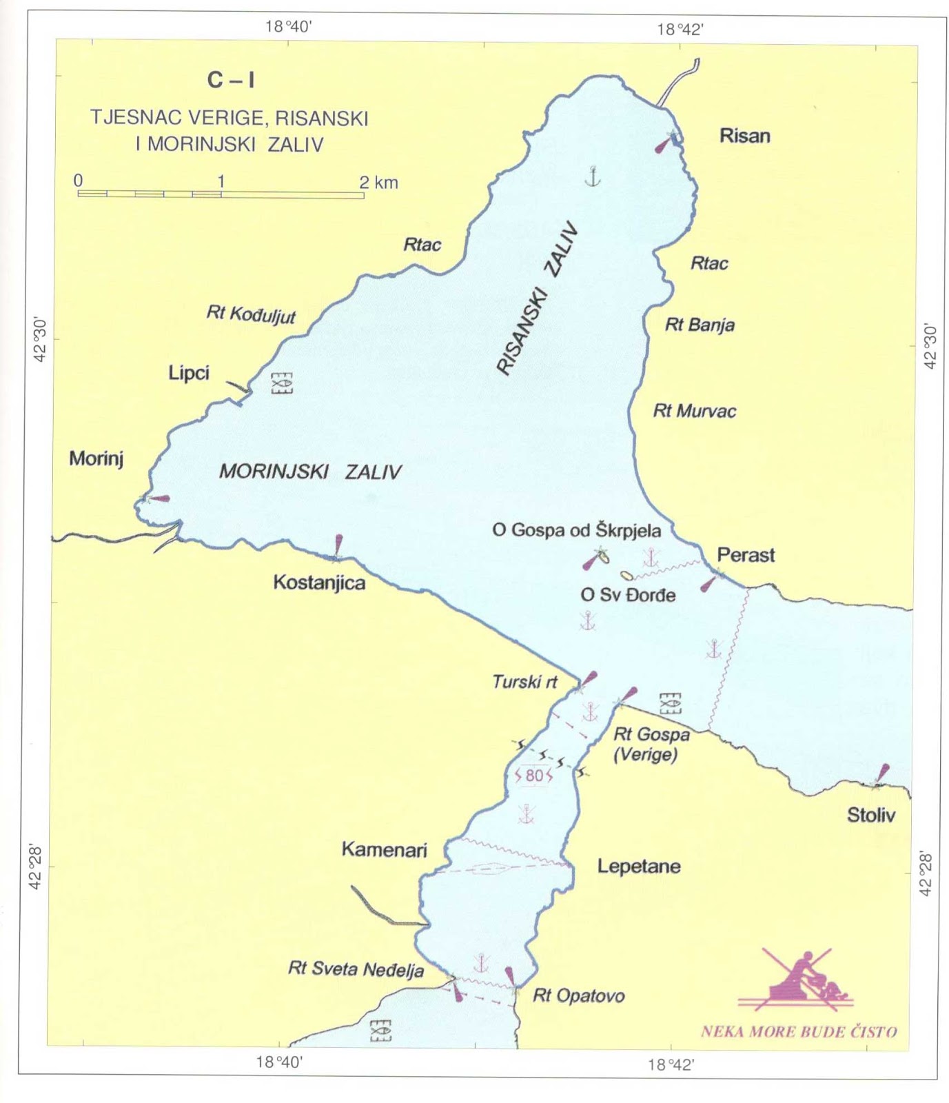 Yacht and Port Agent Montenegro: Speed limit navigation Boka Bay ...