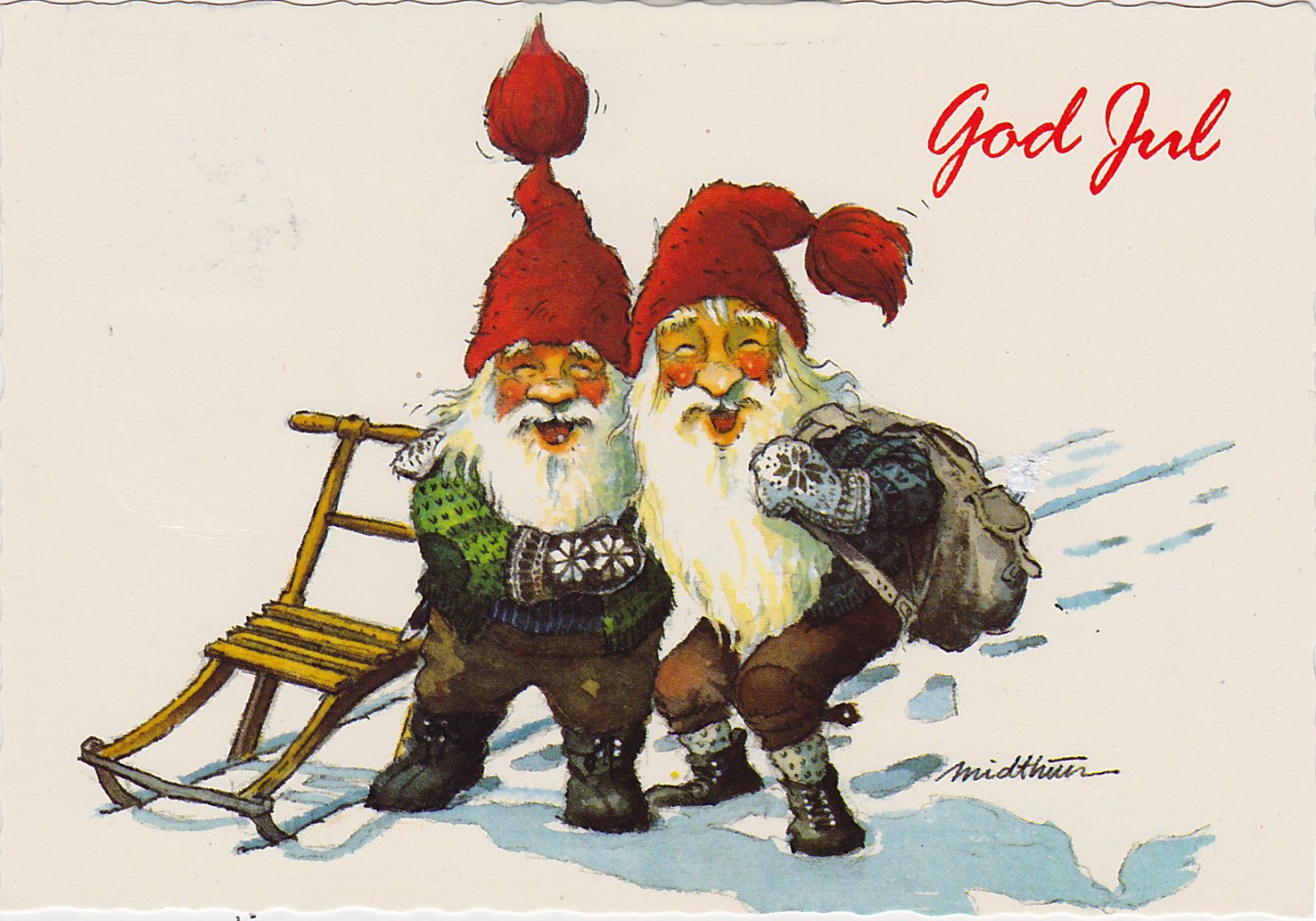 Le Cabinet de Curiosité(s): God Jul, amis nisses, lutins et gnomes