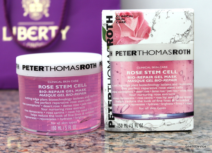 Peter Thomas Roth Rose Stem Cell Bio-Repair Gel Mask Review | One ...