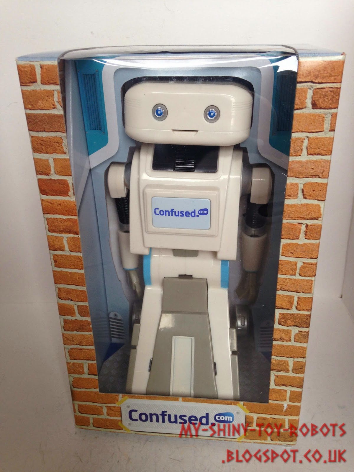 My Shiny Toy Robots: FEATURED: BRIAN the Confused.com Robot - in toy form!