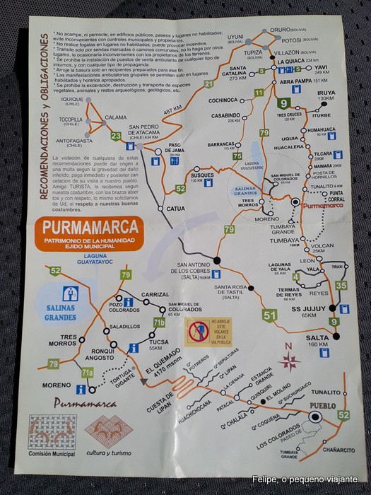 como ir da Argentina para o Chile - de Tilcara/Purmamarca na Quebrada ...