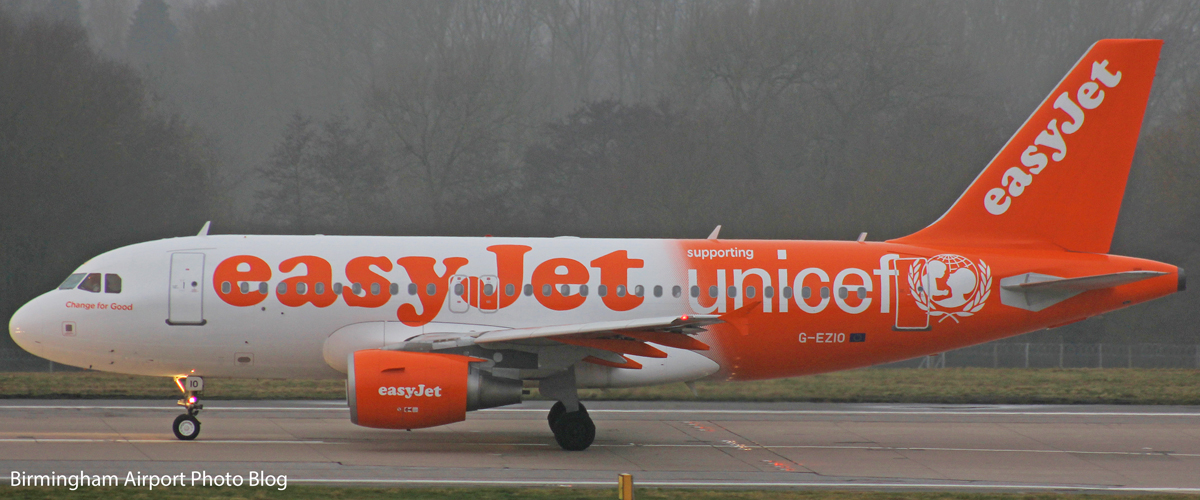 Birmingham Airport Photo Blog: Thursday 10 January 2013 - easyJet ...