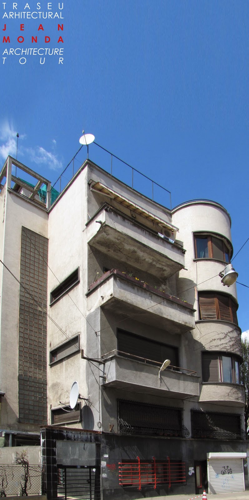 Traseul Jean MONDA: Traseul - The tour