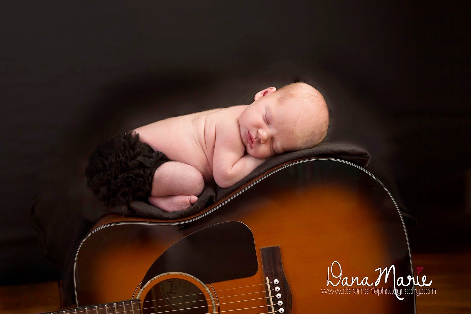 Dana Marie Photography: Play on Guitar Baby | Newborn Photographer ...