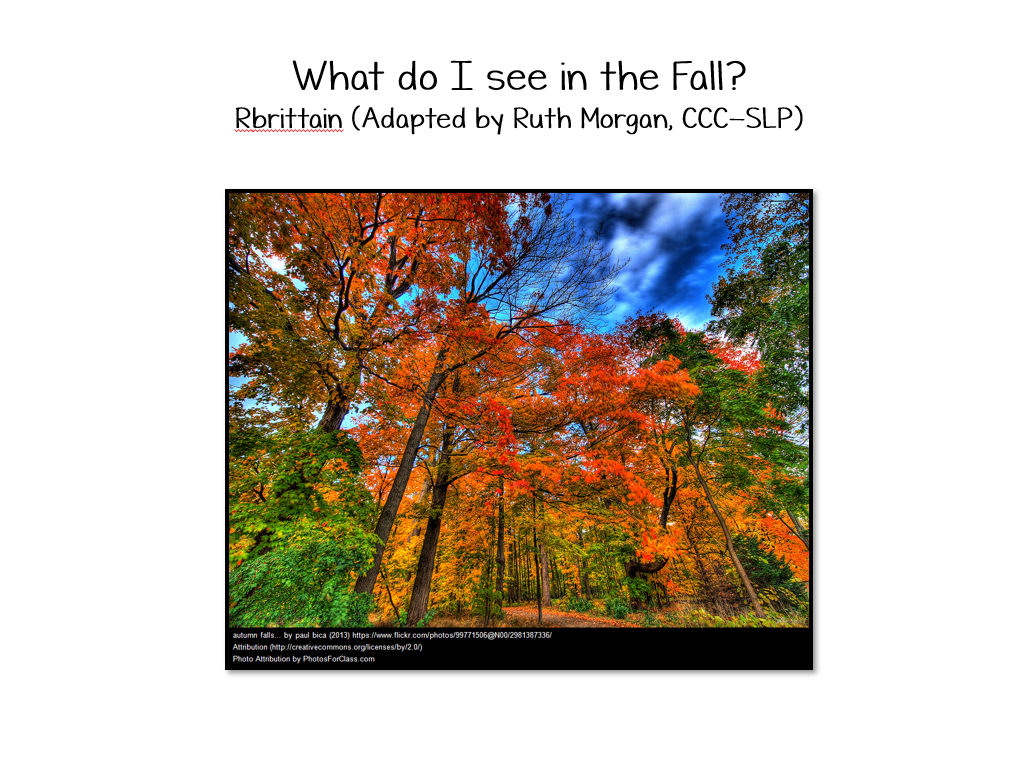 Chapel Hill Snippets: "What do I see in the Fall?"---Free printable ...