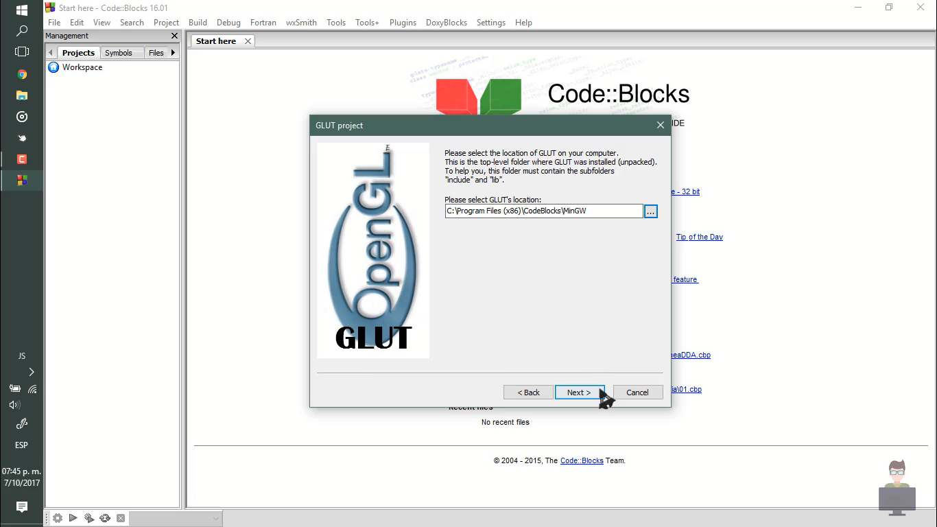 Instalar OpenGL en Windows
